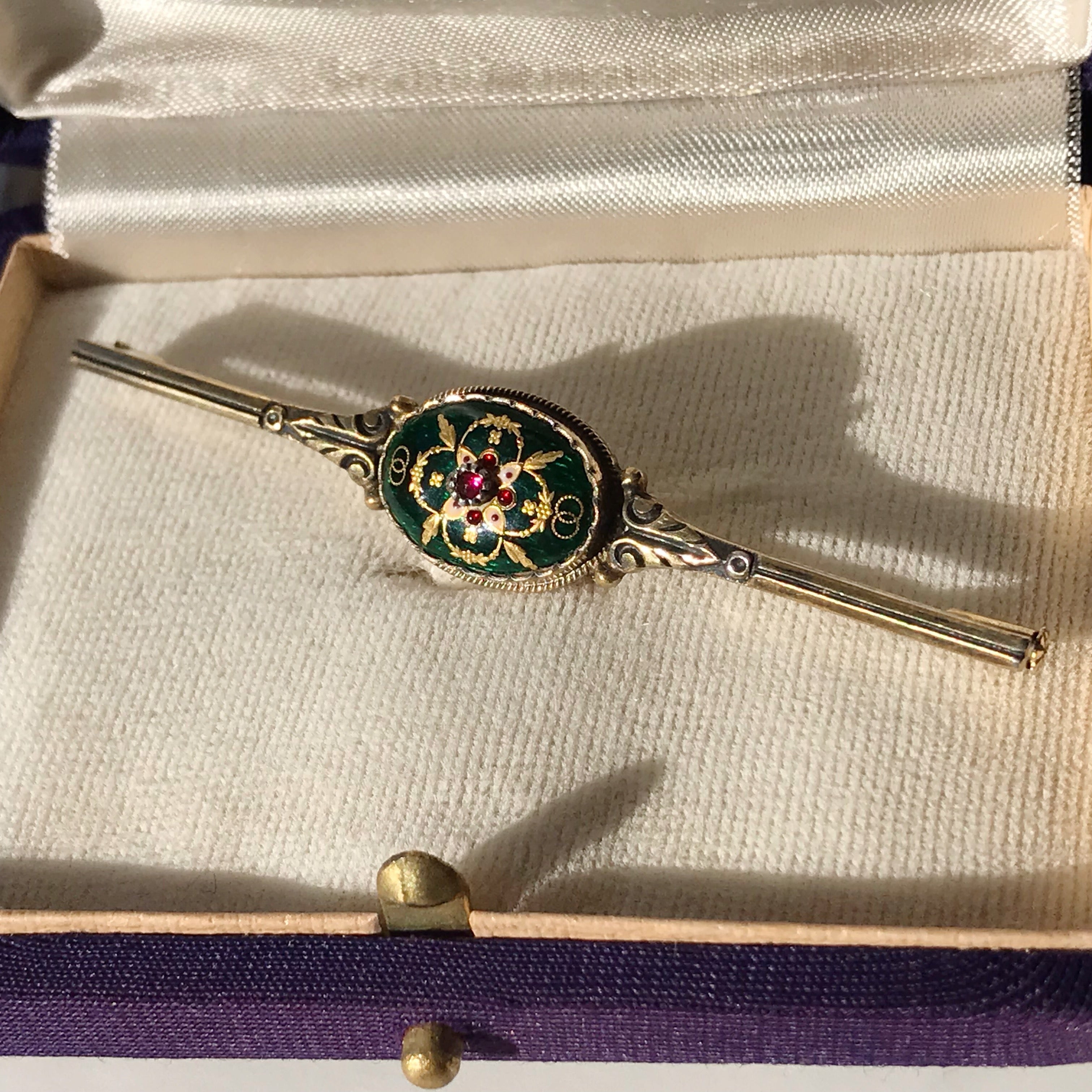 Antique French Bar Brooch – Stacey Fay Designs