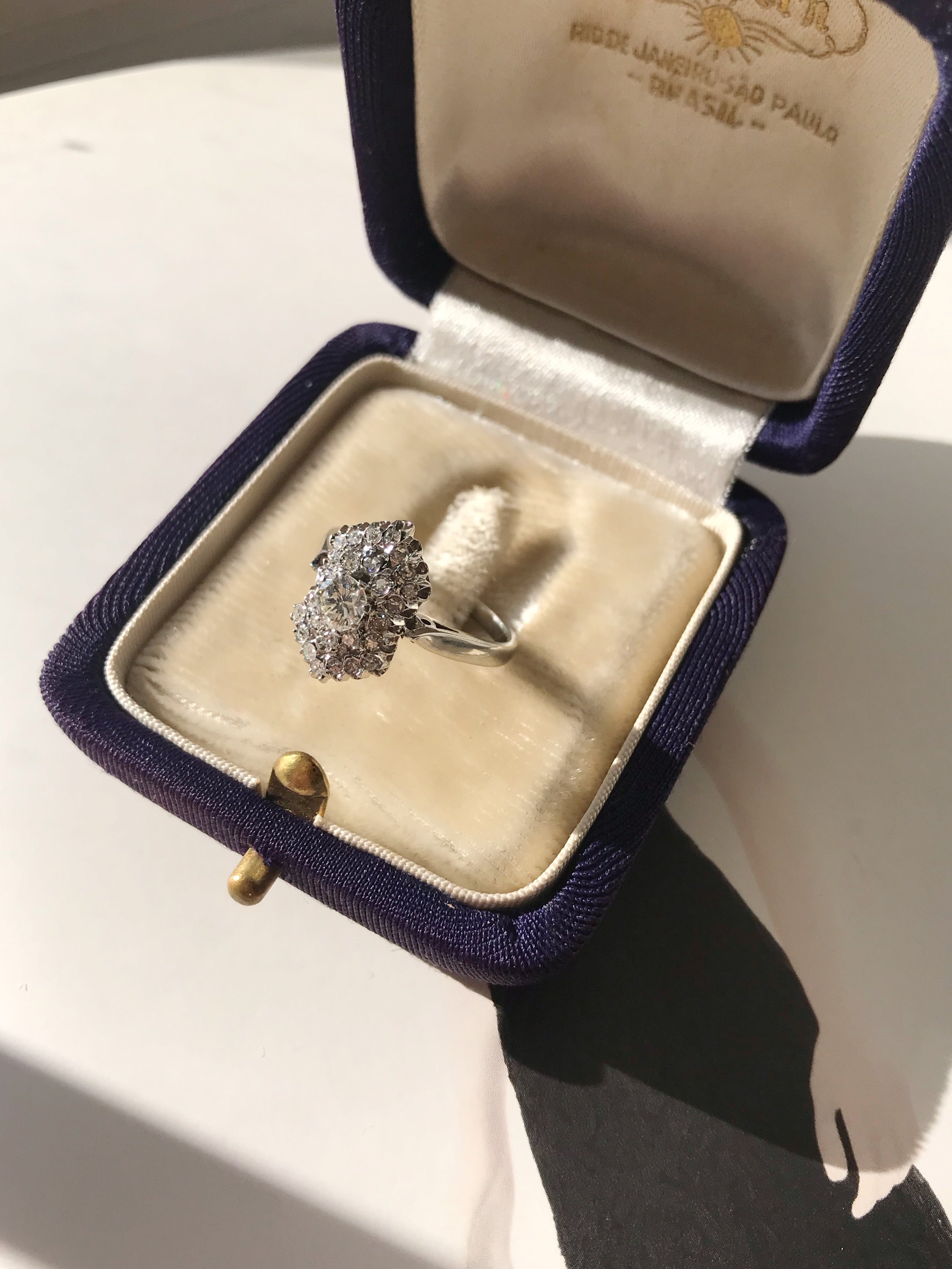 Princess Style Diamond Engagement Ring – Stacey Fay Designs