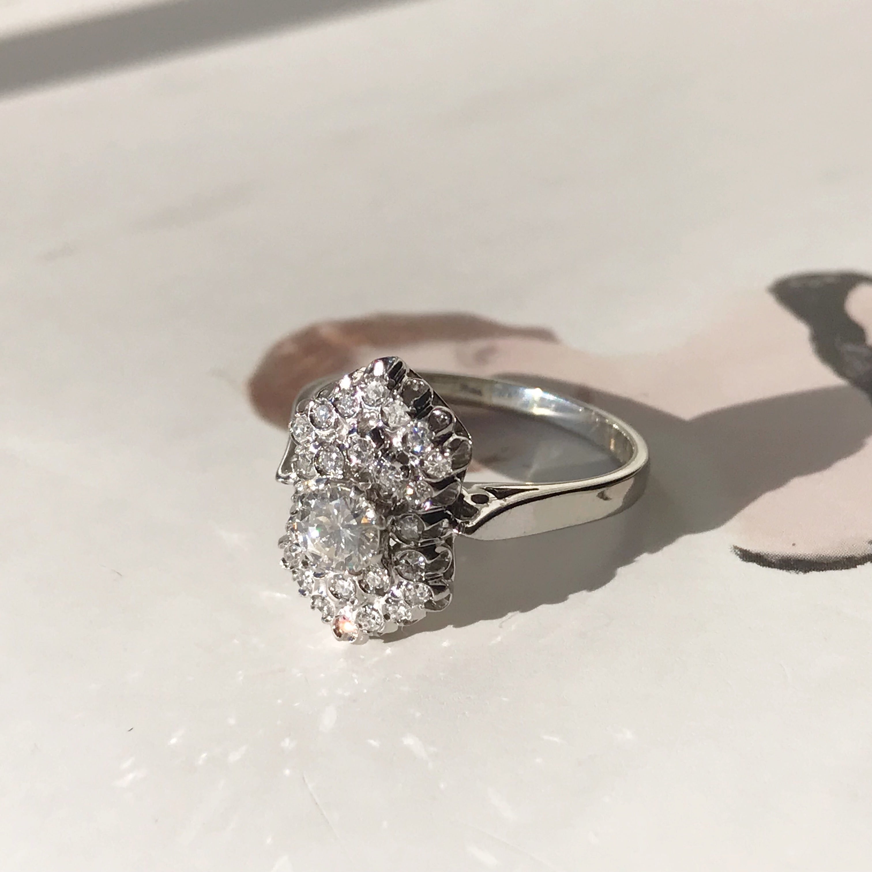 Princess Style Diamond Engagement Ring – Stacey Fay Designs