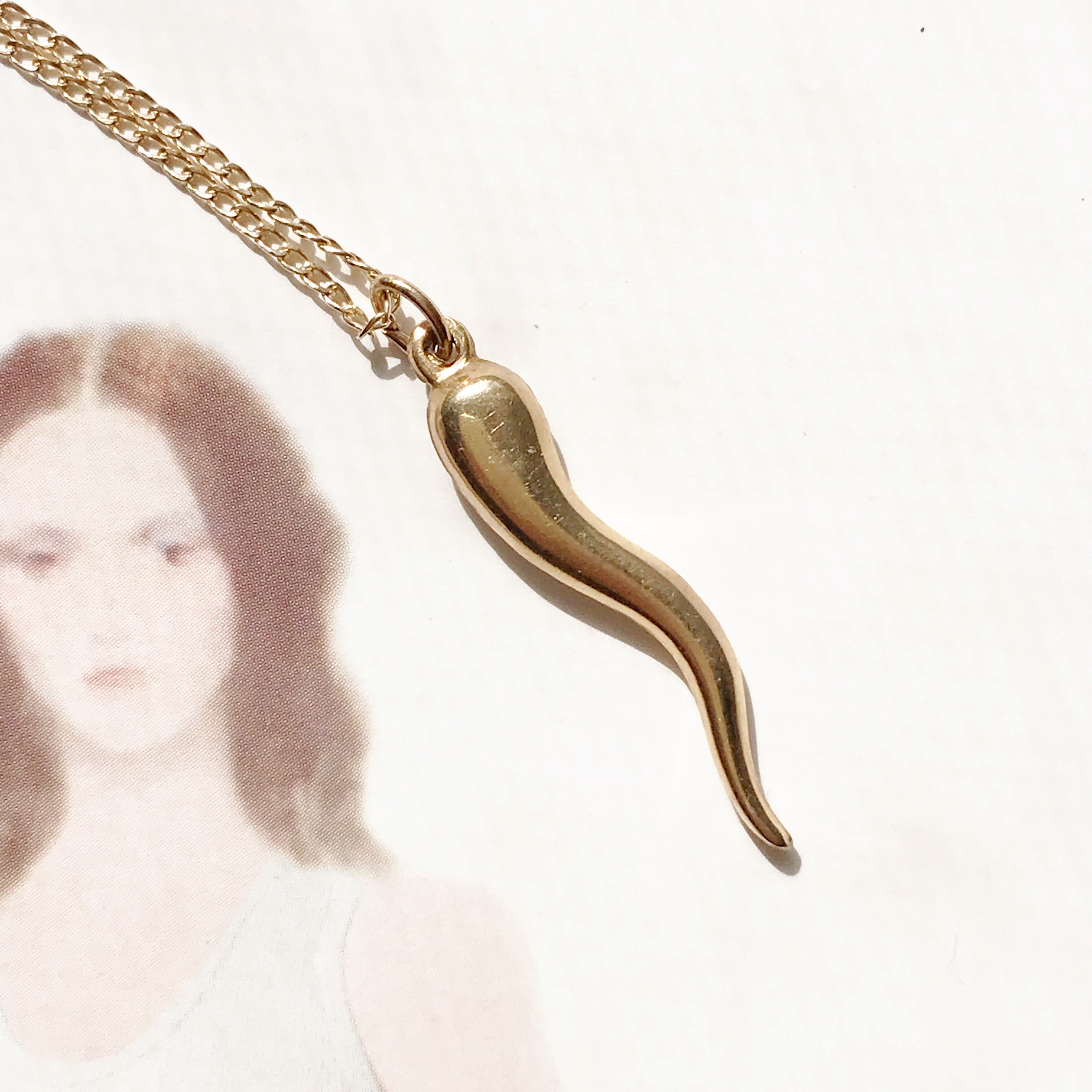 Vintage Italian Cornicello Charm – Stacey Fay Designs